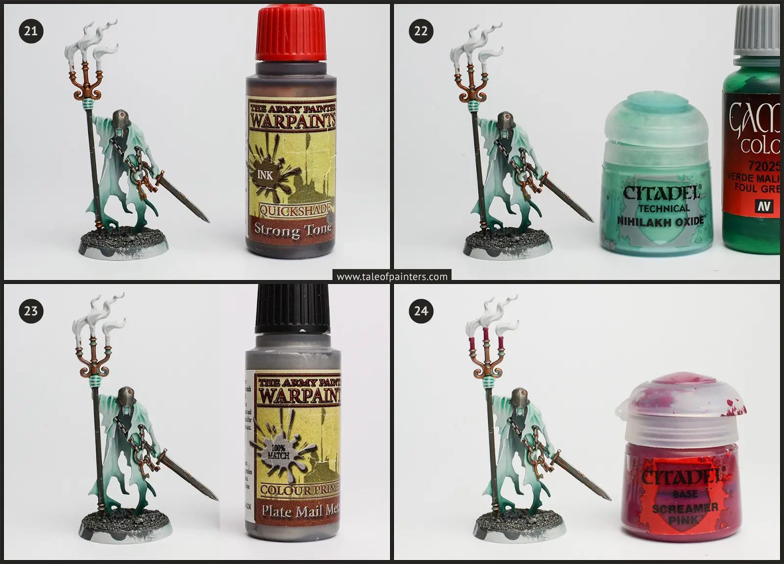 Tutorial: How to paint Nighthaunts Chainrasps » Tale of Painters