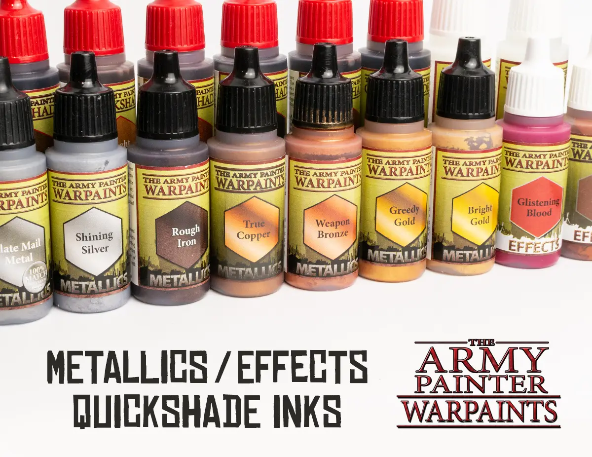Review: The Army Painter Warpaints #2 - Washes, Metallics and Effect ...