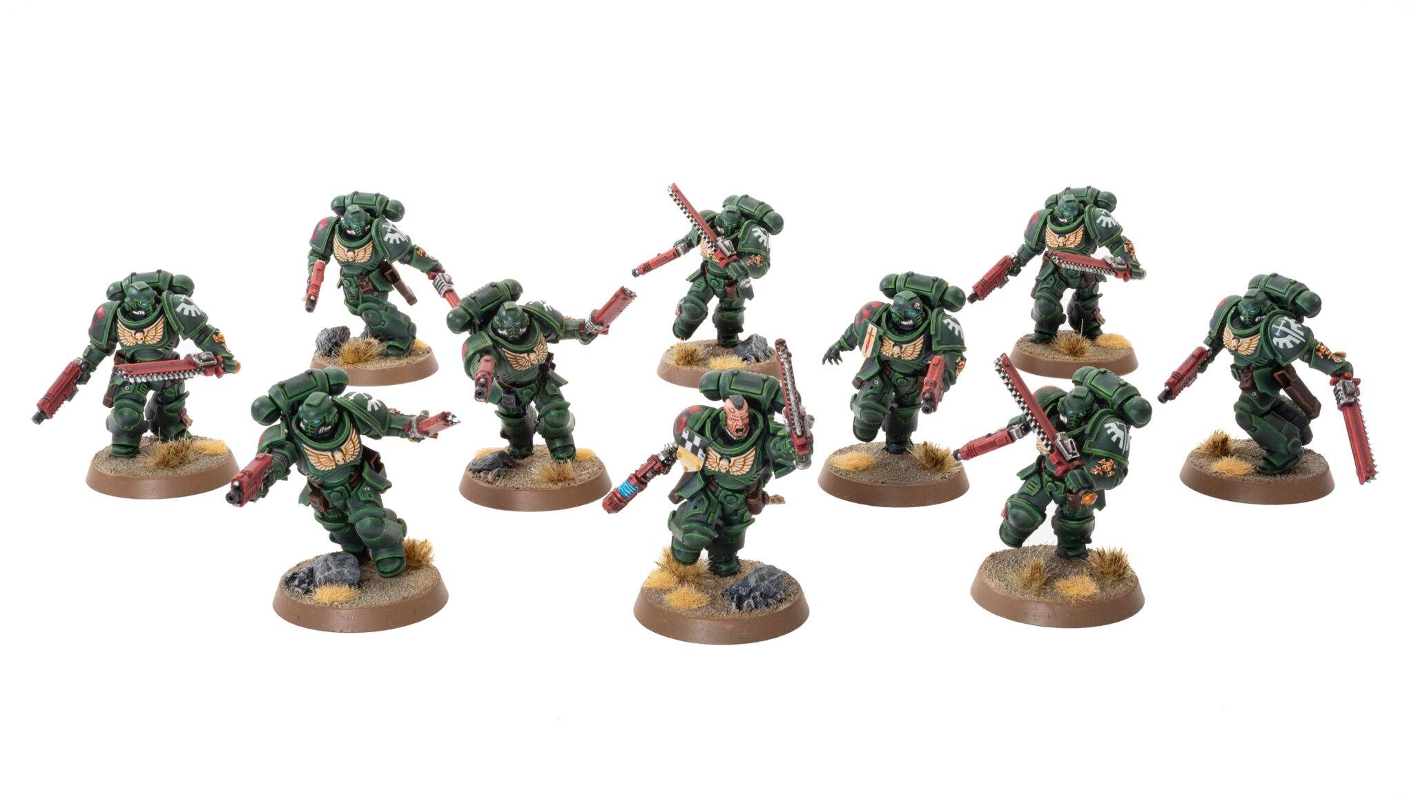 Showcase: Dark Angels Assault Intercessors » Tale of Painters