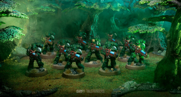 Showcase: Dark Angels Hellblasters » Tale of Painters