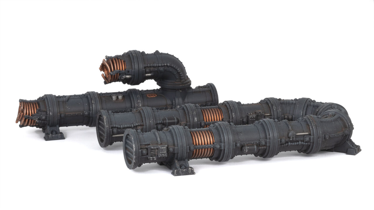 Showcase: Kill Team: Nachmund Sector Mechanicus terrain (incl. painting ...