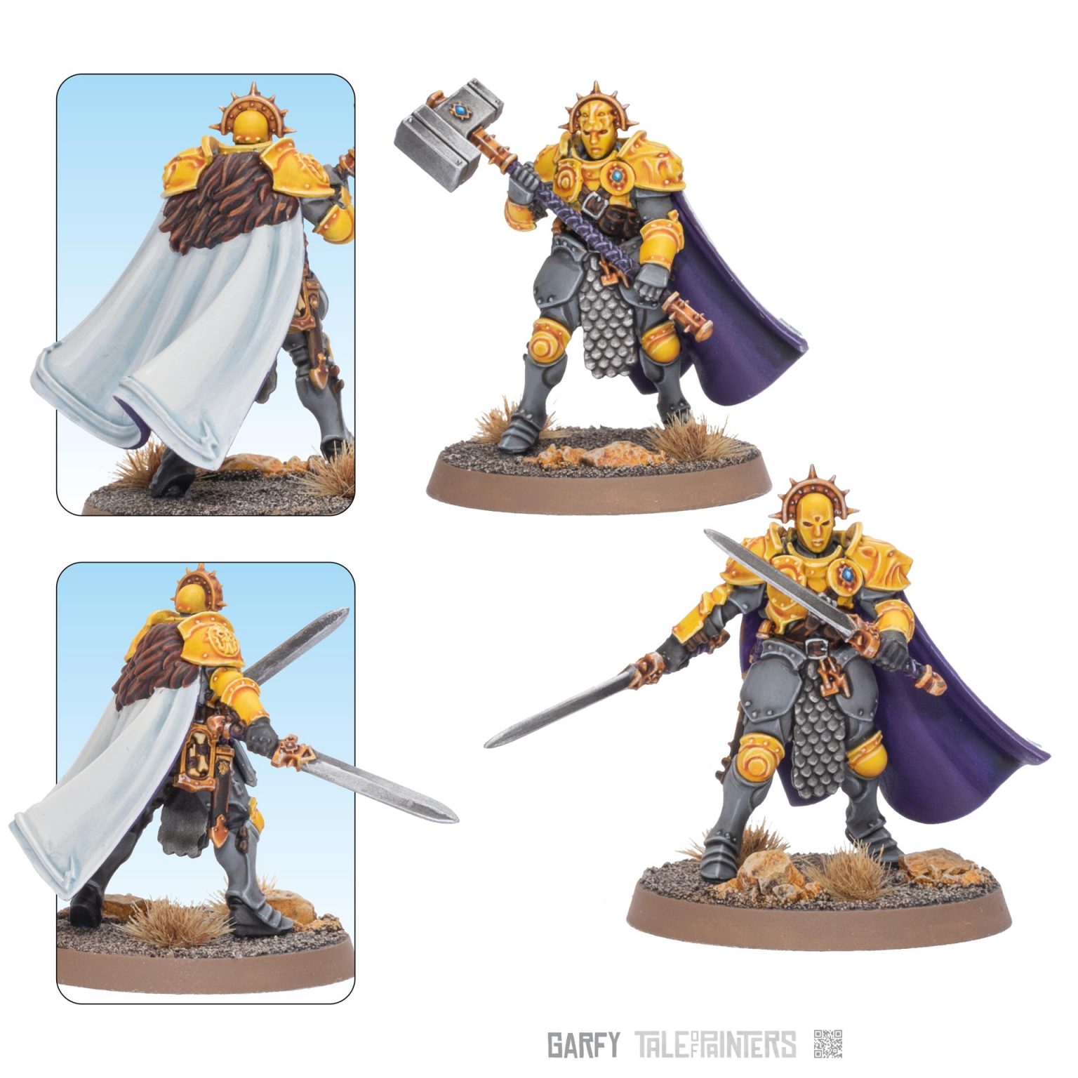 Showcase: Warcry Stormcast Questor Soulsworn (inc. painting guide ...